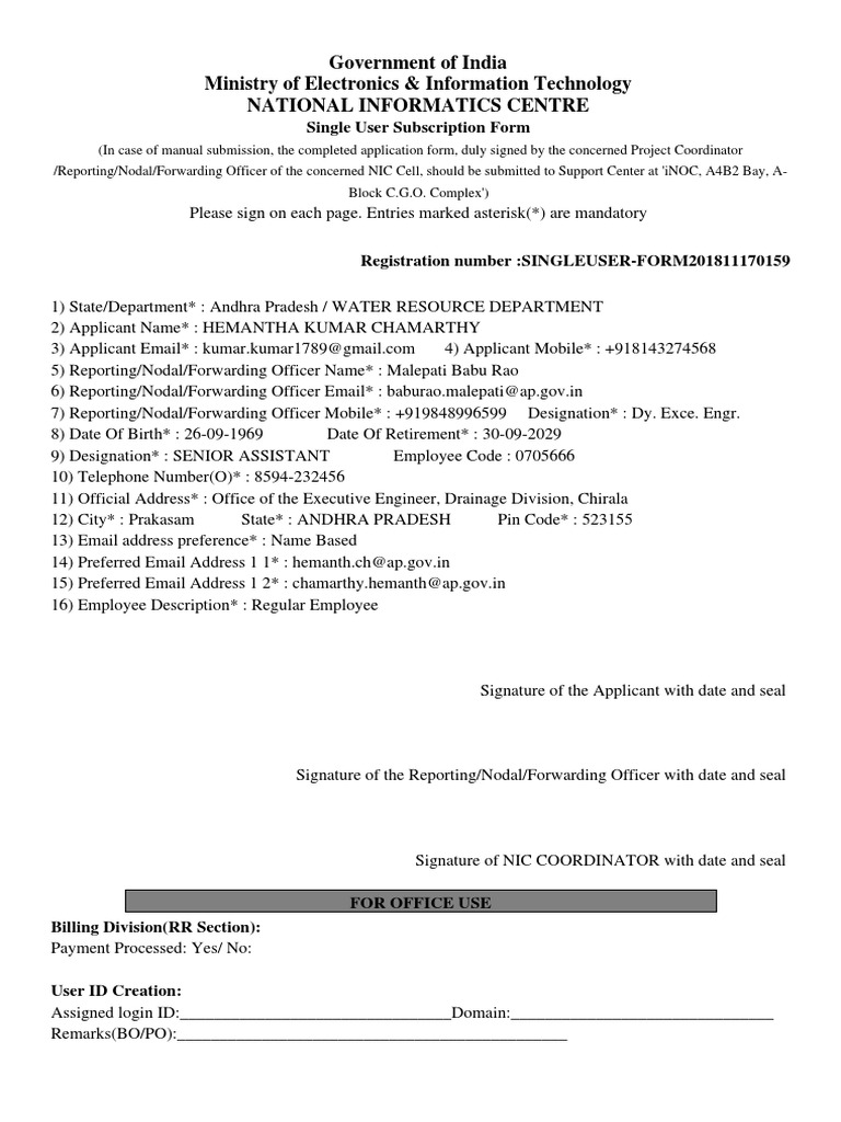 Government of India Ministry of Electronics & Information Technology ...