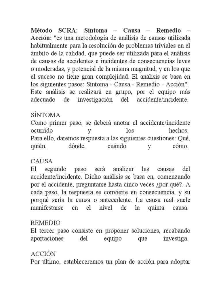 Método Scra | Descargar gratis PDF | Cognición | Science