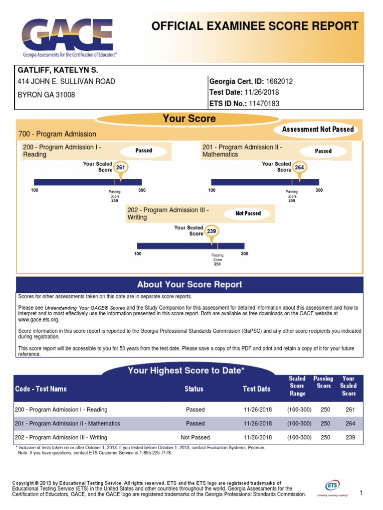 Scorereport | PDF | Evaluation Methods | Evaluation