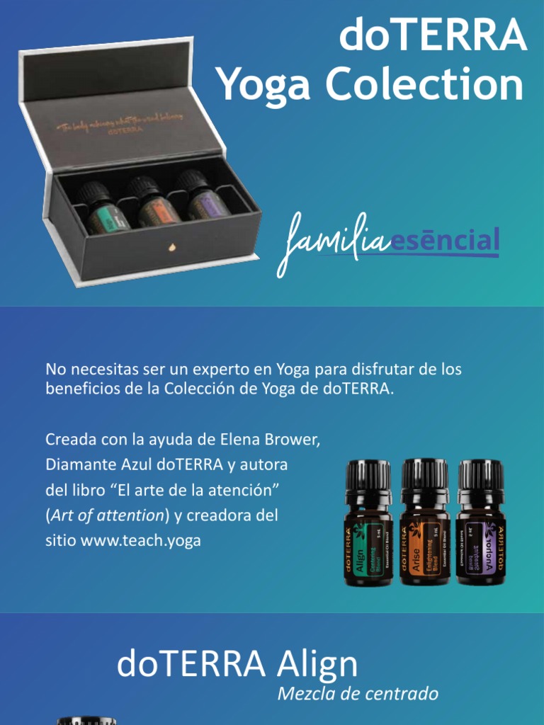 Kit Yoga doTERRA | PDF | Plantas comestibles | Naturaleza