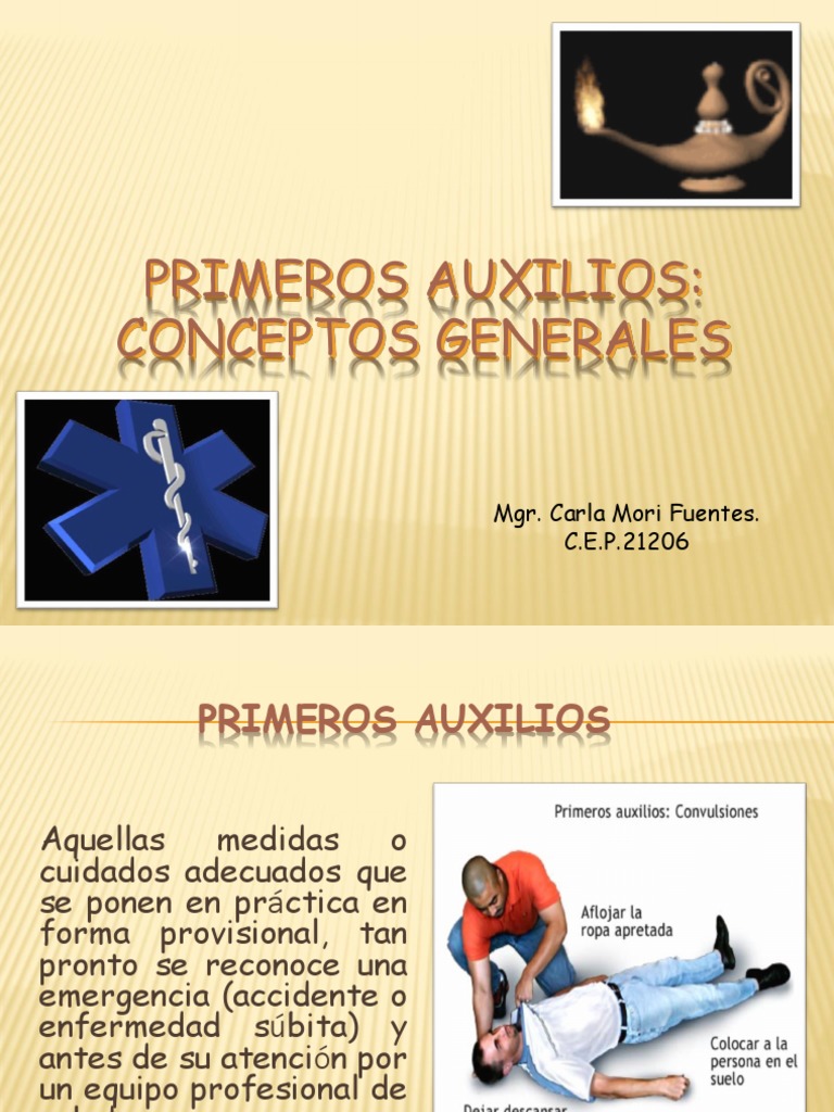 Primeros Auxilios Exposición 2013 | Descargar gratis PDF | Reanimación cardiopulmonar | Primeros ...