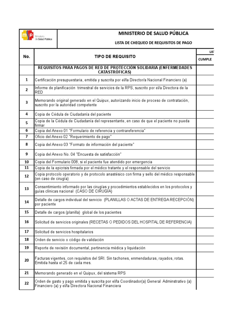 Formulario 001 MSP | PDF | Paciente | Medicina