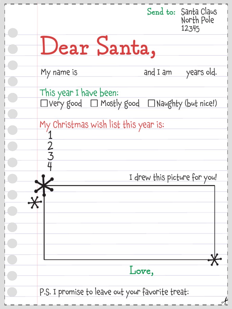 Dear Santa | PDF