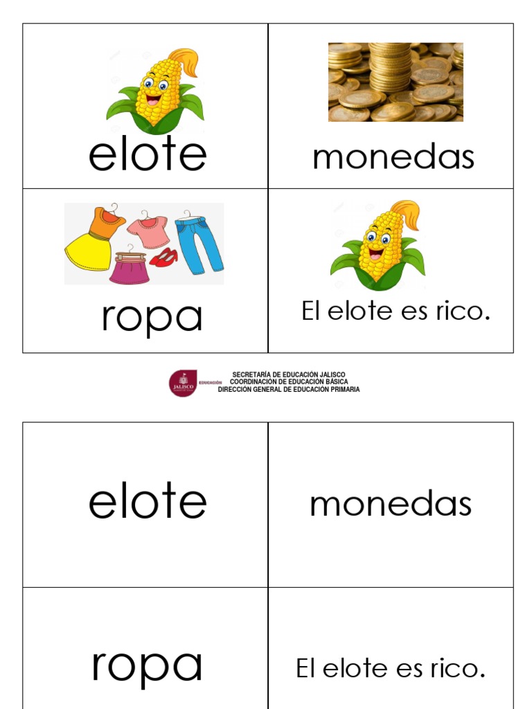 Tarjetas para Evaluación de Lectura PDF | PDF