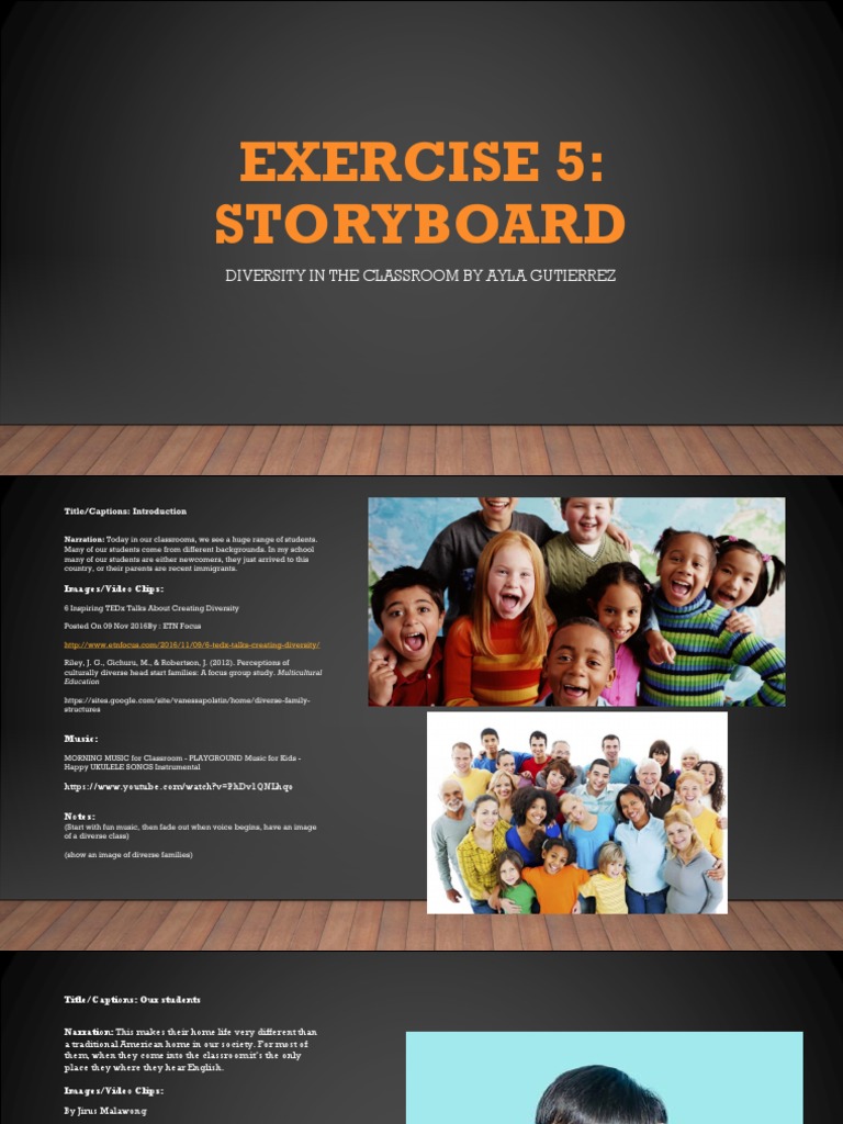 Exercise 5 Storyboard | PDF | Cognitive Science | Communication