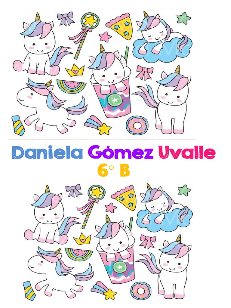 Daniela Gómez Uvalle - 6° B Student Profile | PDF