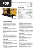 Cat C18 ACERT Spec Sheets - Commercial C18 ACERT Marine Propulsion ...