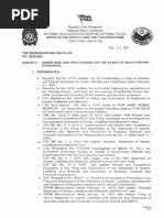 Aar Pice PNP MC 2017-008 (Guidelines On Leave) | PDF