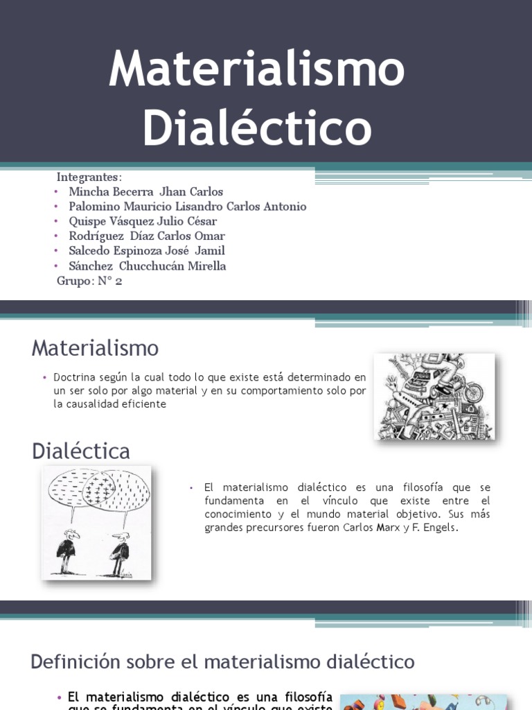Materialismo Dialectico