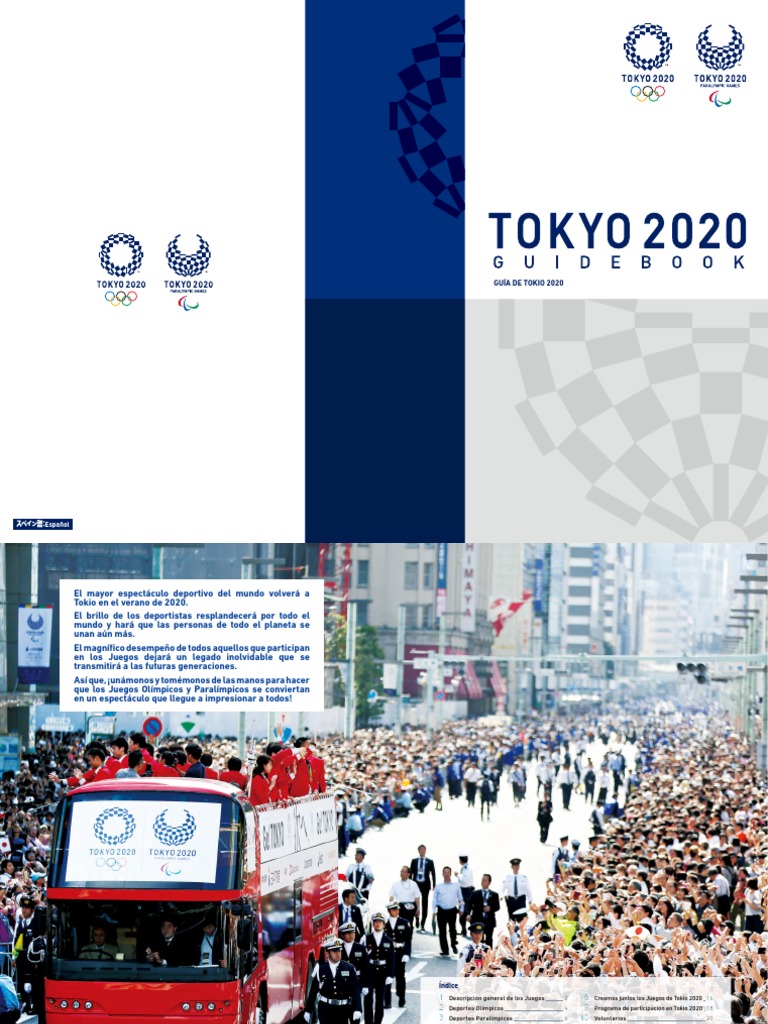 OCOGs - Tokyo 2020 Guidebook (171898) - ES | PDF | Tokio | Deportes ...