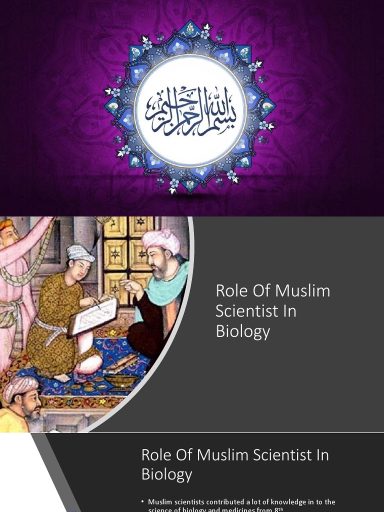 Muslim Scientist in Biology | PDF | Medicine | Wellness