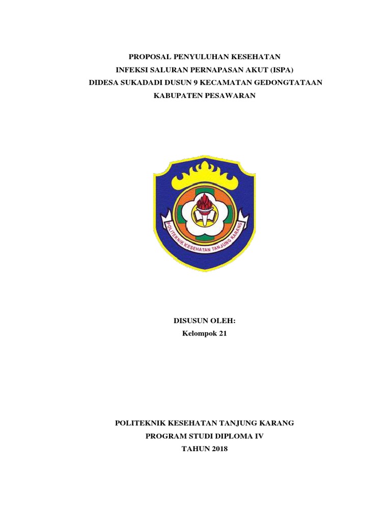Proposal Penyuluhan ISPA 22 | PDF