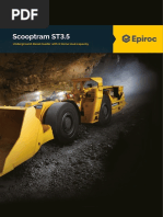 Epiroc Scooptram ST18 Specifications | PDF | Truck | Brake