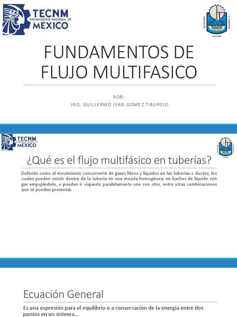 Fundamentos de Flujo Multifasico | PDF | Numero Reynolds | Líquidos