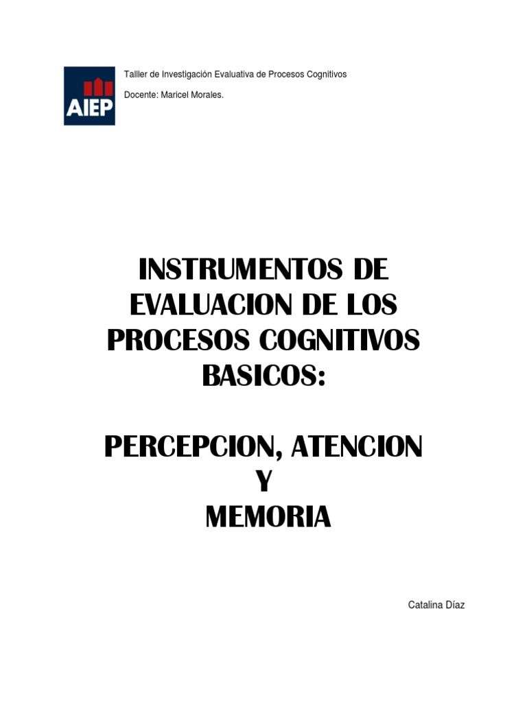 Evaluación con Test Beery de Percepción | PDF | Lectura (proceso ...