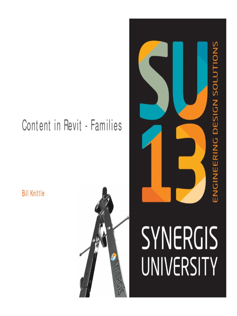 Content in Revit - Families: Bill Knittle | PDF | Autodesk Revit | 3 D ...