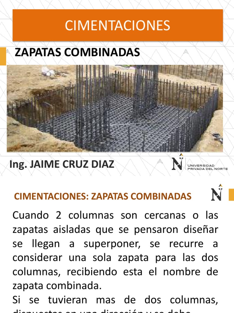 Semana 3a Zapatas Combinadas | PDF | Fundación (Ingeniería) | Naturaleza