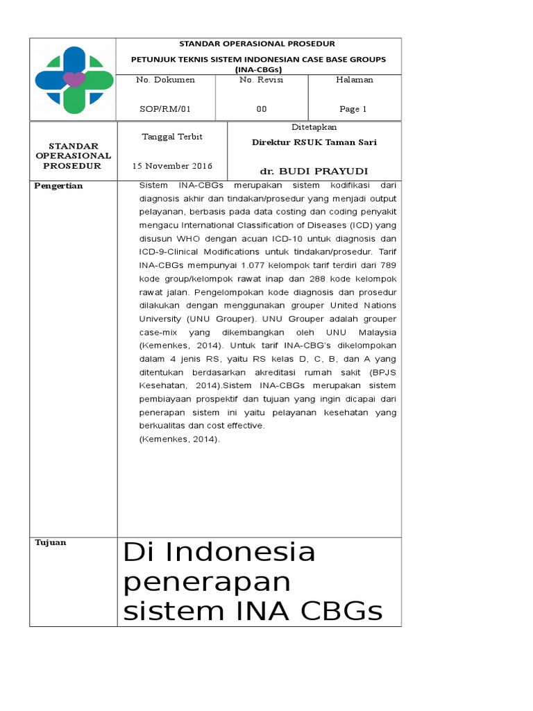 Sop BPJS | PDF
