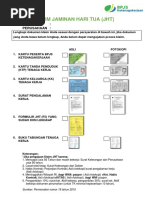 Formulir - 5 - Pengajuan - Pembayaran - JHT BPJS Ketenagakerjaan | PDF