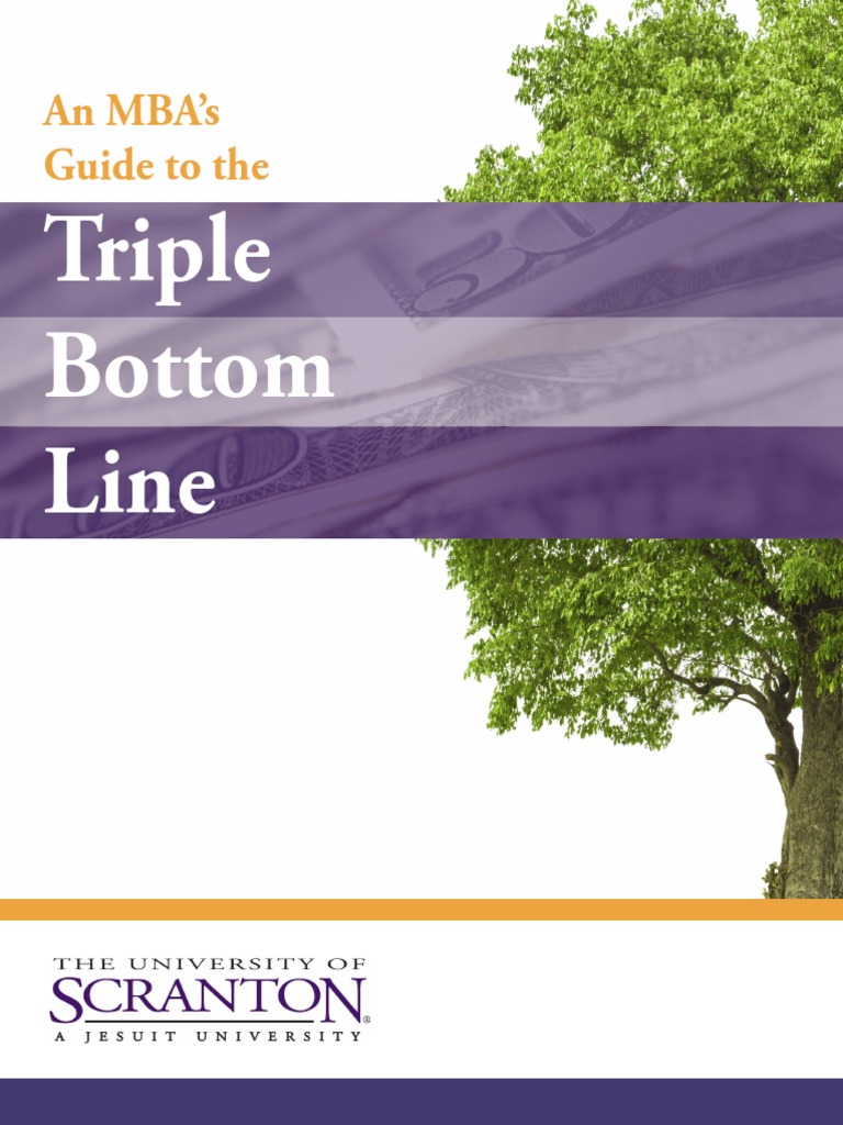 An MBAs Guide To The Tripple Bottom Line | PDF | Corporate Social ...