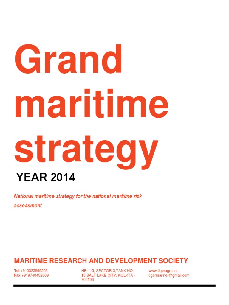 Synopsis of Grand Maritime Strategy | PDF | Maritime History ...