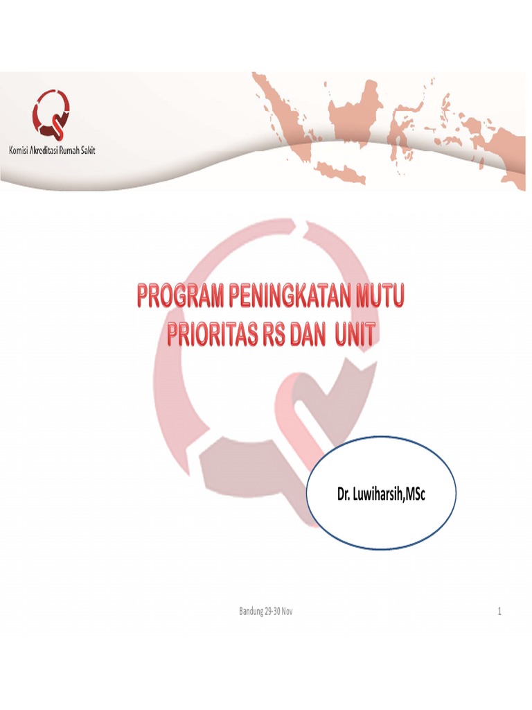 Program Mutu Prioritas Dan Unit PDF | PDF