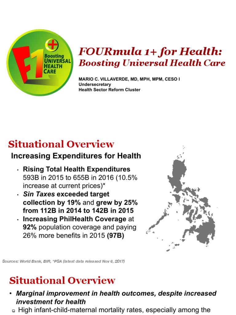 FOURmula ONE Plus: Health Reform Framework | PDF | Governance | Health Care