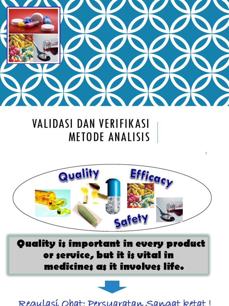 Validasi Dan Verifikasi Metode Analisis | PDF