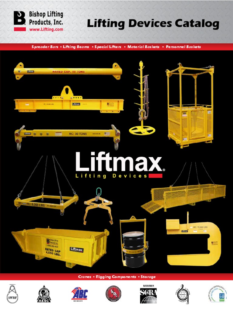 Lifting Devices Catalog: Spreader Bars - Lifting Beams - Special ...