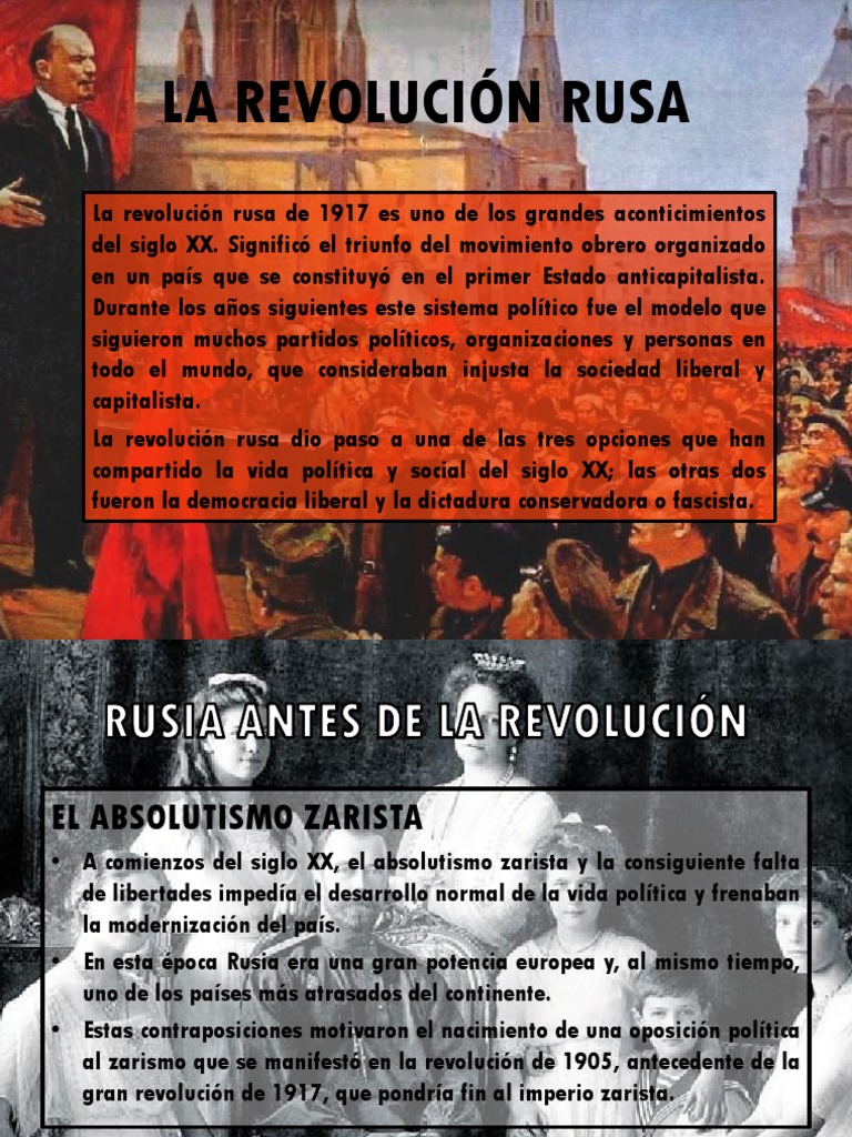 La Revolución Rusa y El Nacimiento de La Urss | PDF | Imperio ruso | Bolcheviques