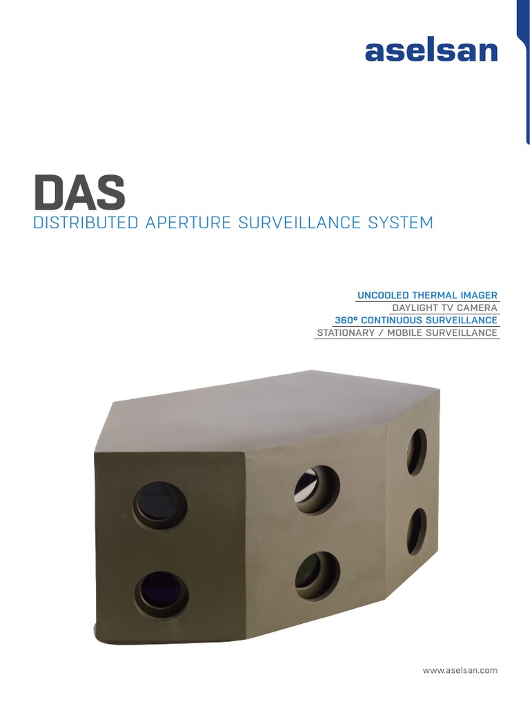 DAS-360° Continuous Surveillance Thermal and Daylight Cameras | PDF ...