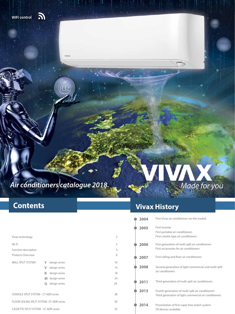 En AC Catalogue 2018 Web Kompresiran | PDF | Hvac | Air Conditioning