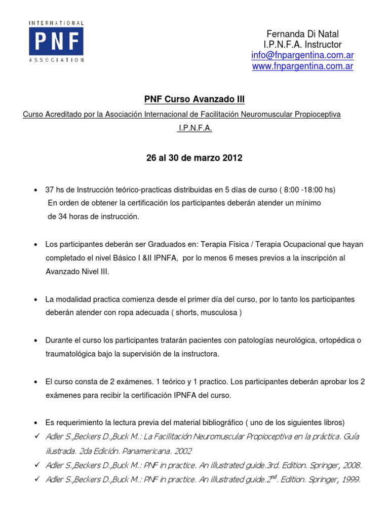 Curso Ipnfa IV | PDF | Medicina CLINICA | Especialidades Medicas