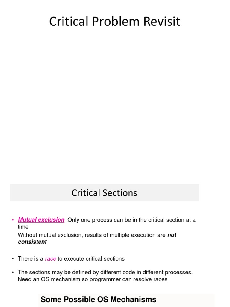 Synchronization Problem | PDF | Process (Computing) | Concurrency (Computer Science)