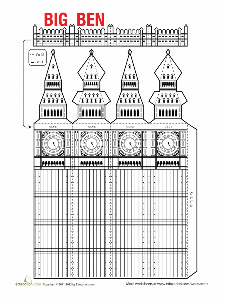 Big Ben Model PDF | PDF