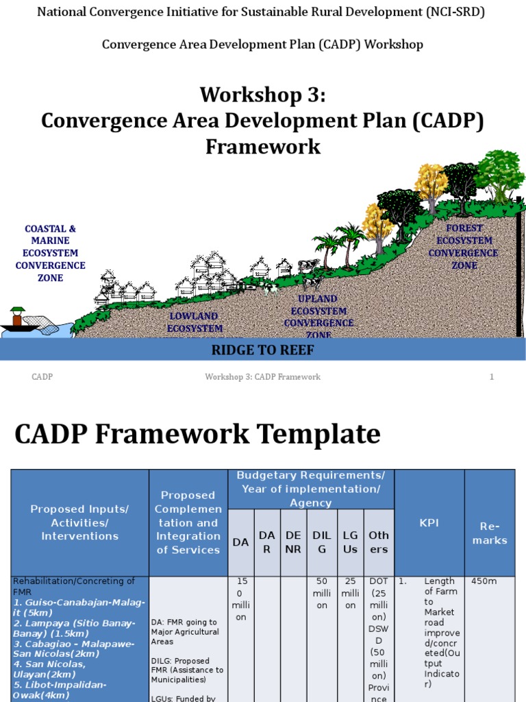CADP Framework for Sustainable Development | PDF | Water And Politics ...