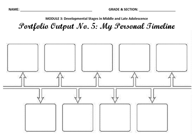 My Personal Timeline Template | PDF