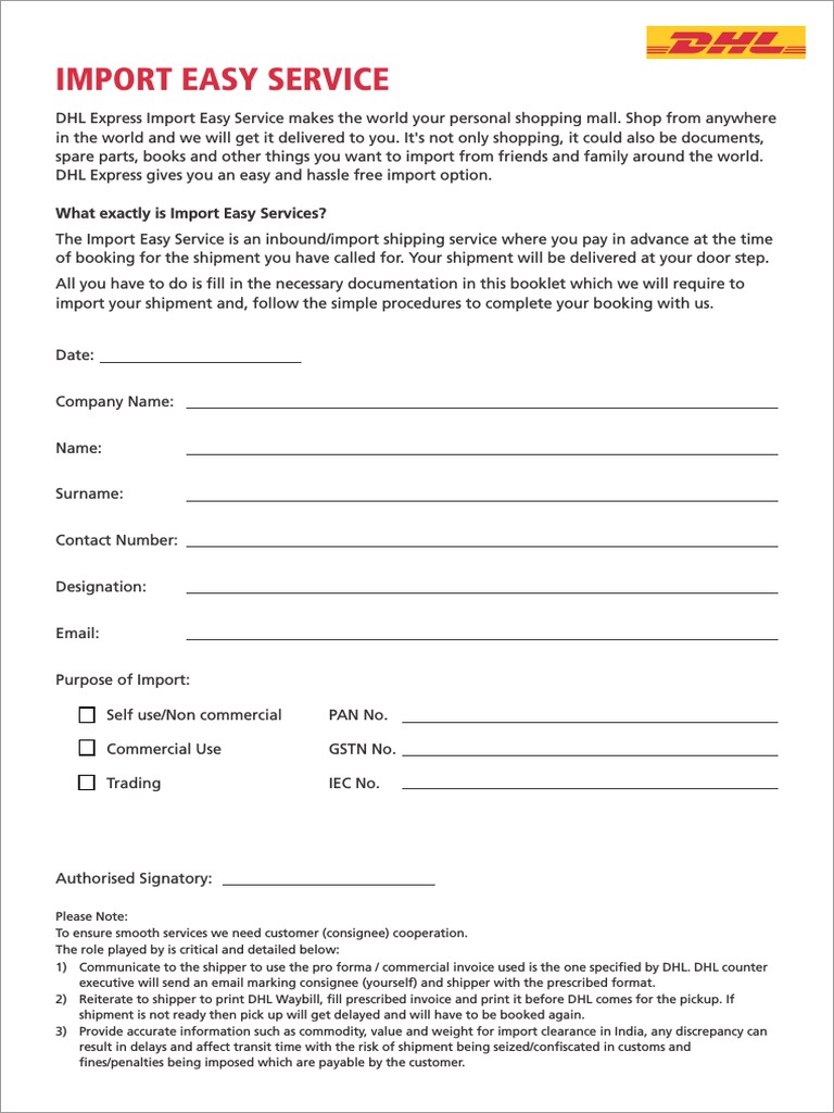 Import Form 2018 | PDF | Dangerous Goods | Insurance