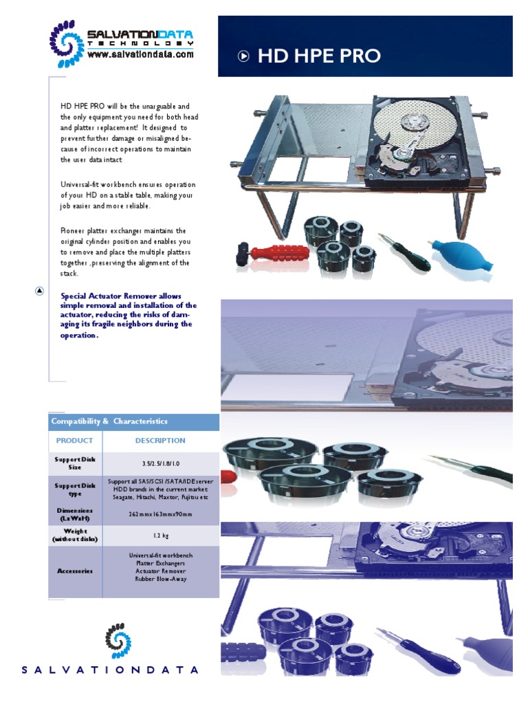 Computer Forensics-HD HPE PRO-Datasheet | PDF | Digital Technology | Computing