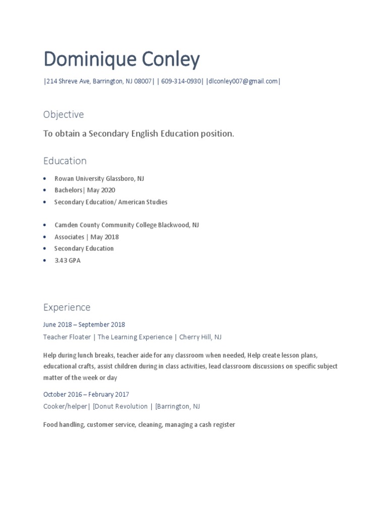 Dominique Conley | PDF