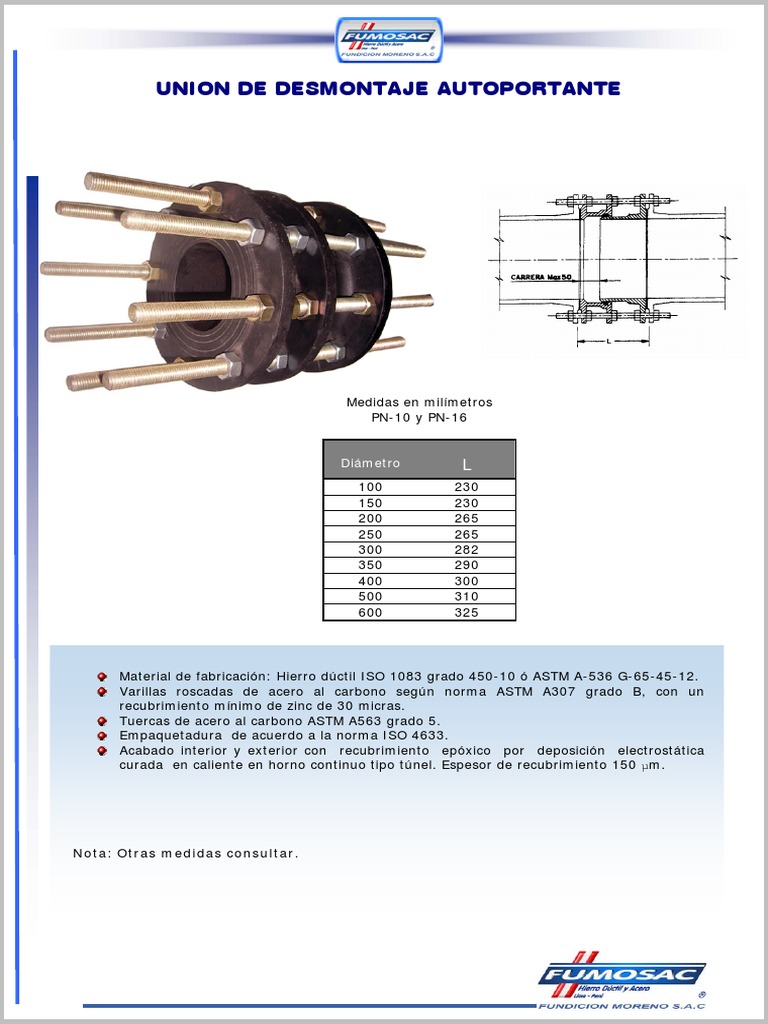 Catalogo Junta Autoportante | PDF