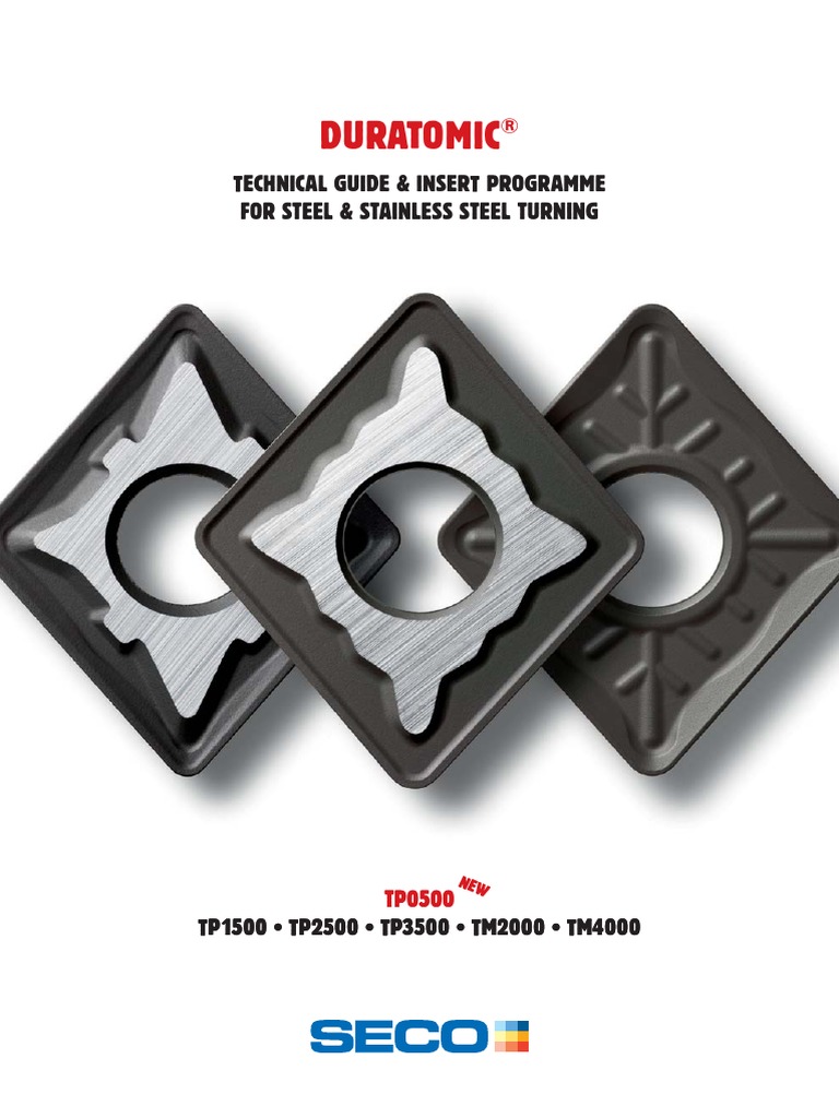 Technical Guide For Steel & Stainless Steel Turning - Seco Tools PDF ...