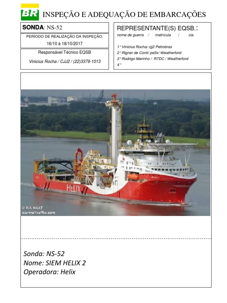 Inspeção NS-52 ANM - DPR Out2017 | PDF | Transporte | Natureza