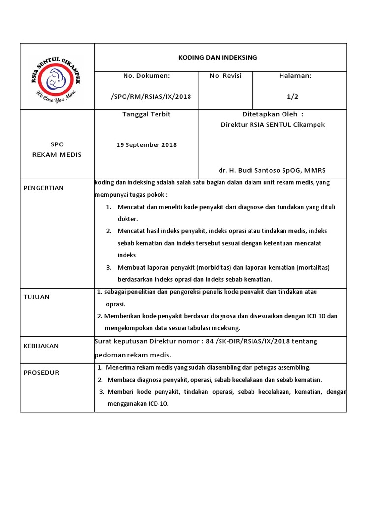 Spo Koding Dan Indeksing | PDF
