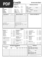 Character Sheet | PDF