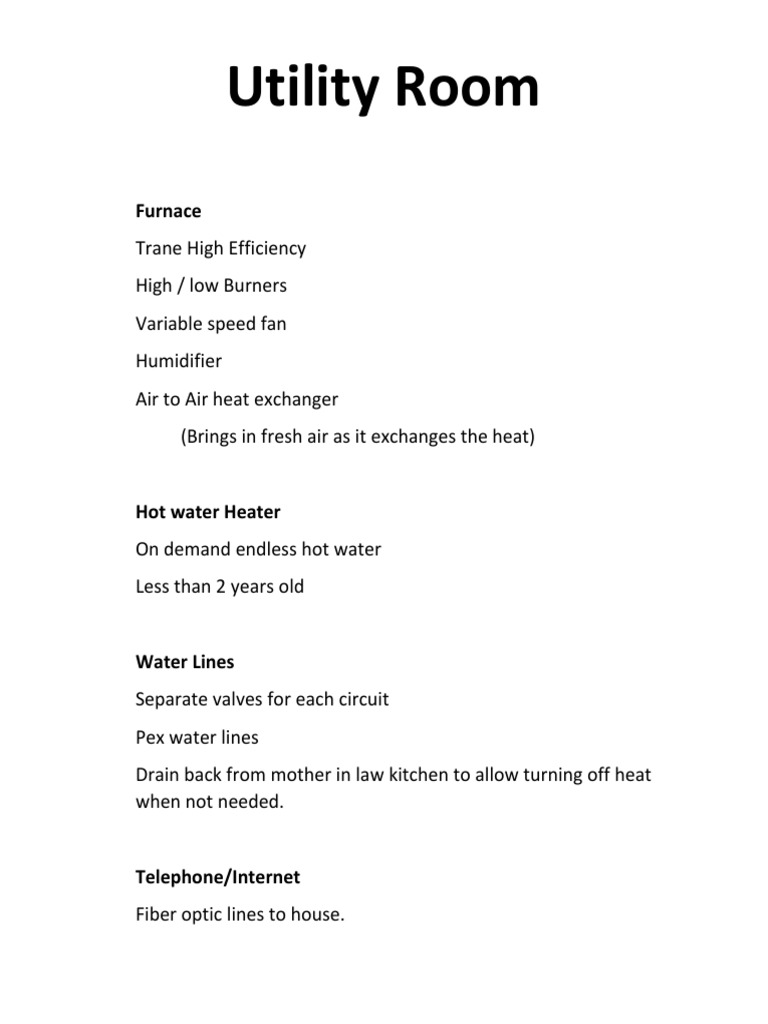 Utility Room: Furnace | PDF
