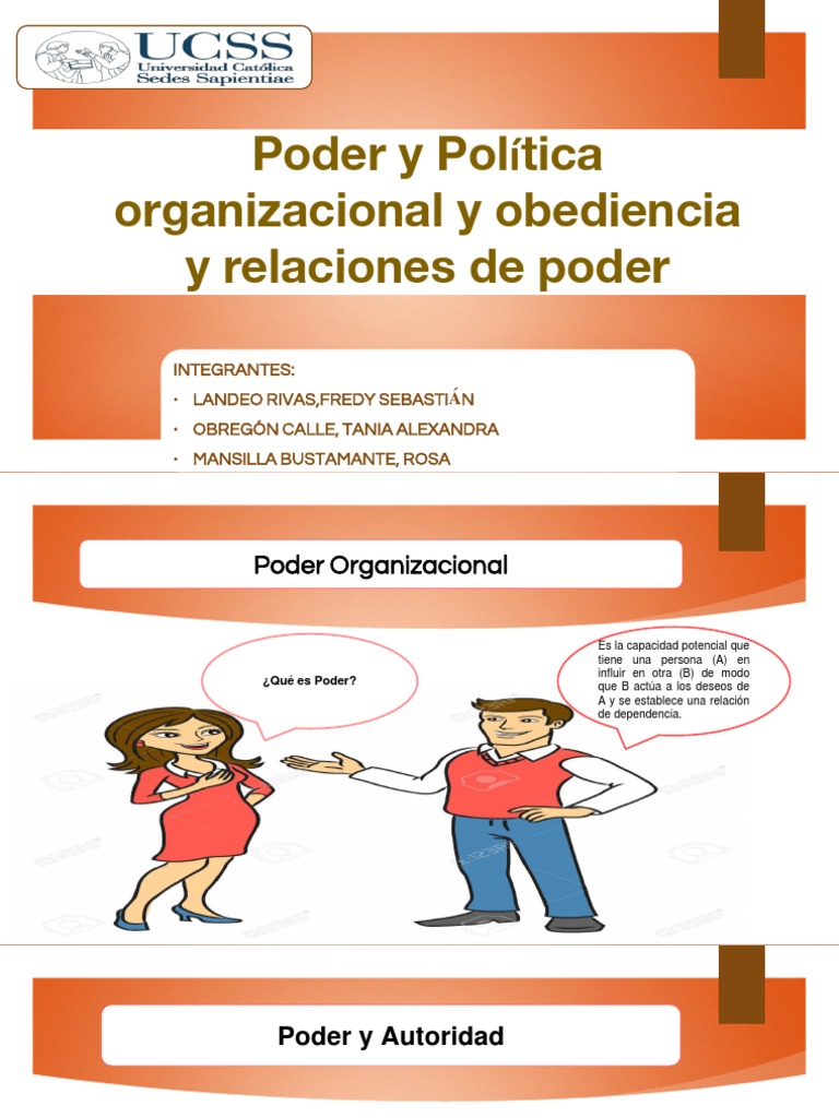 Poder y Politica,y Obediencia y Relaciones Del Poder-ppt | Liderazgo ...