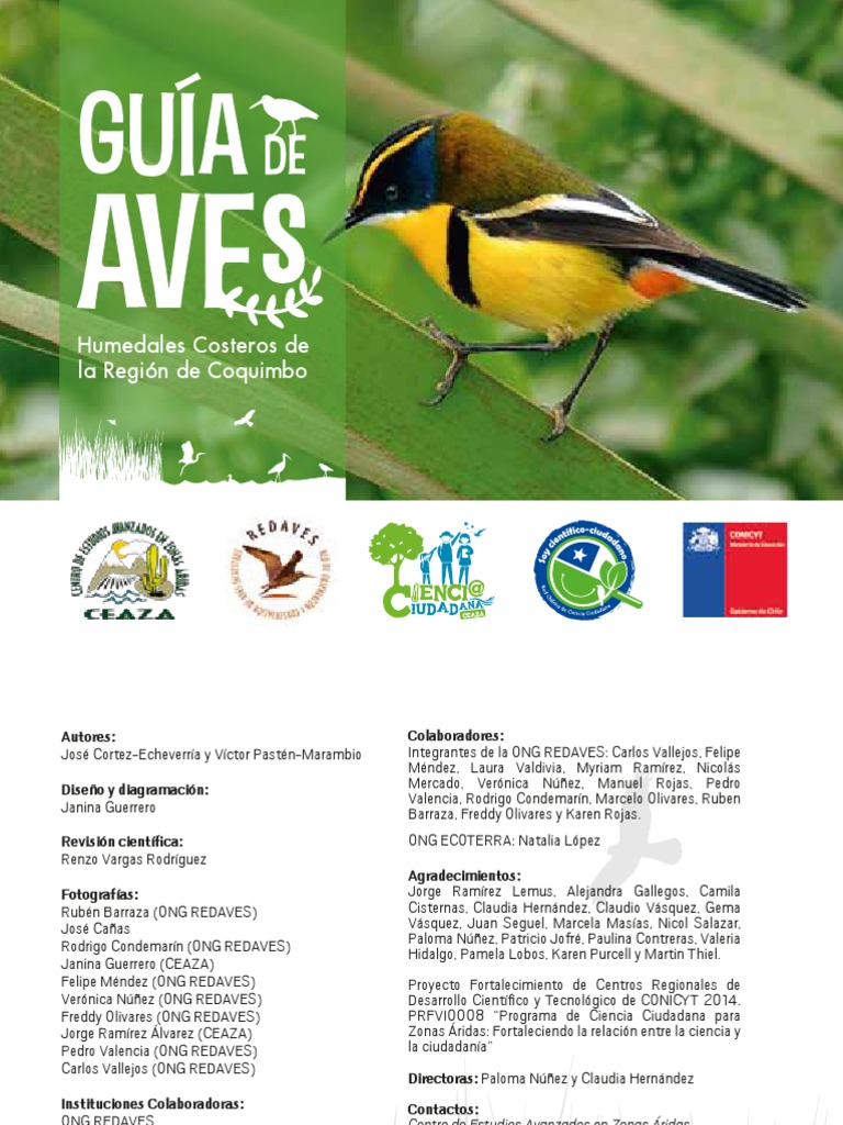 Guia Aves | PDF | Biodiversidad | Humedal