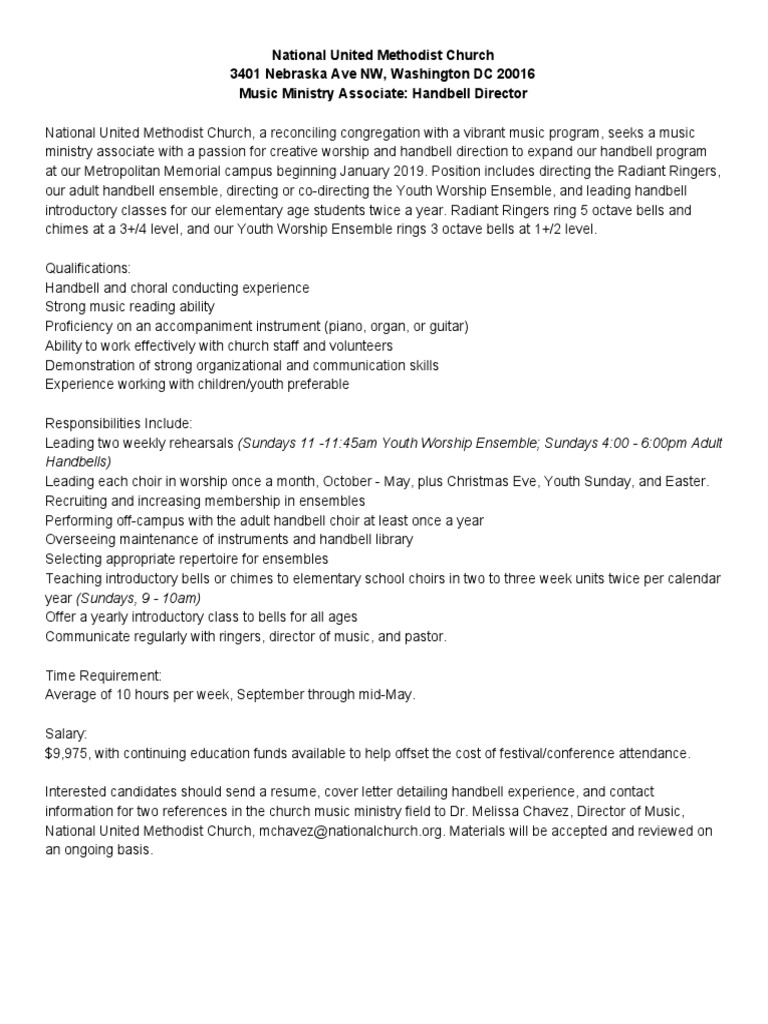 National United Methodist Church 3401 Nebraska Ave NW, Washington DC ...