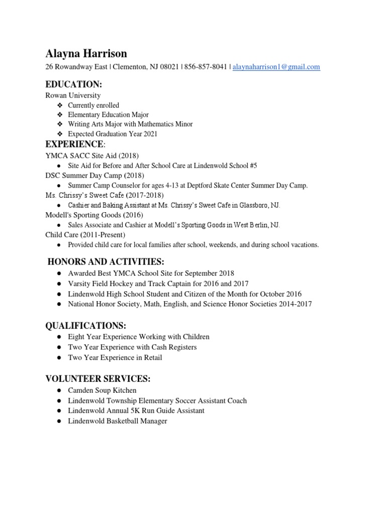 Revised Resume | PDF